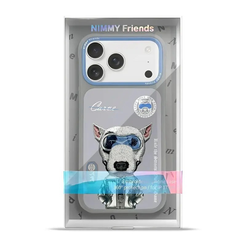 iPhone 17 Pro Max | Coque Brodée NIMMY Cool Cute Dog